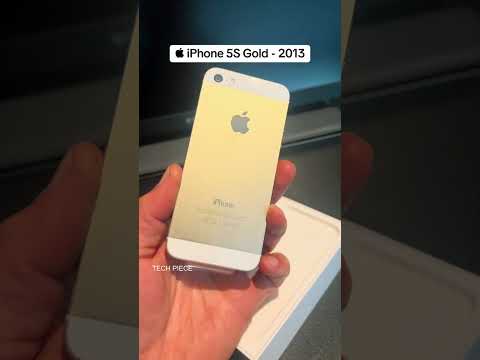 iPhone 5s Gold – Apple’s First Gold iPhone Unboxed! ✨📦 #shorts