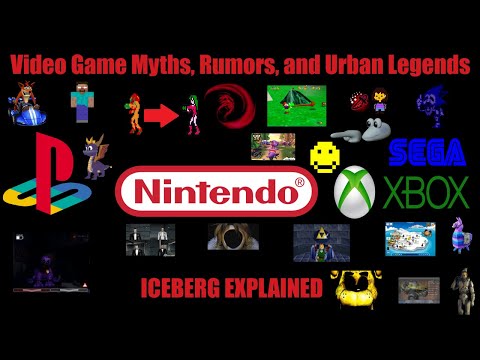 The Video Game Myths, Rumors, and Urban Legends Iceberg: A Deeper Look