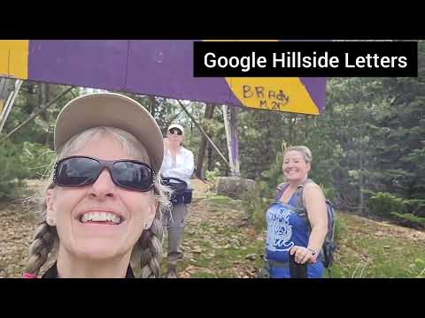 The Letter Ladies Hike to the Kellogg Idaho "K" on Haystack Mountain