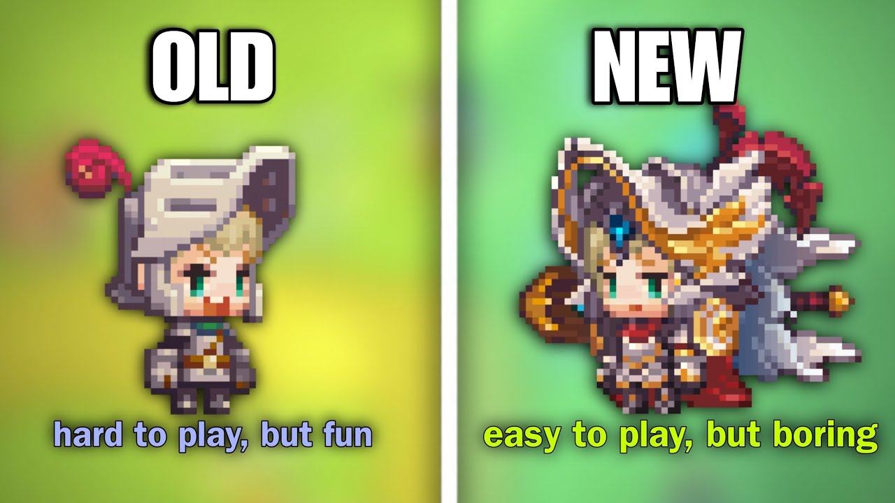Old Guardian Tales vs New Guardian Tales
