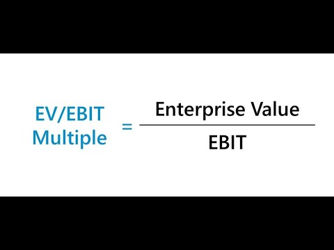 What is Enterprise Value to EBIT?