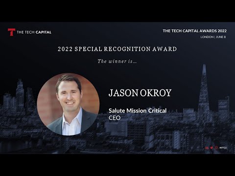 Salute Mission Critical’s CEO wins Special Recognition Award at The Tech Capital Awards 2022