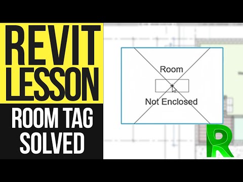 How to Fix Room Not Enclosed - Revit Tutorial