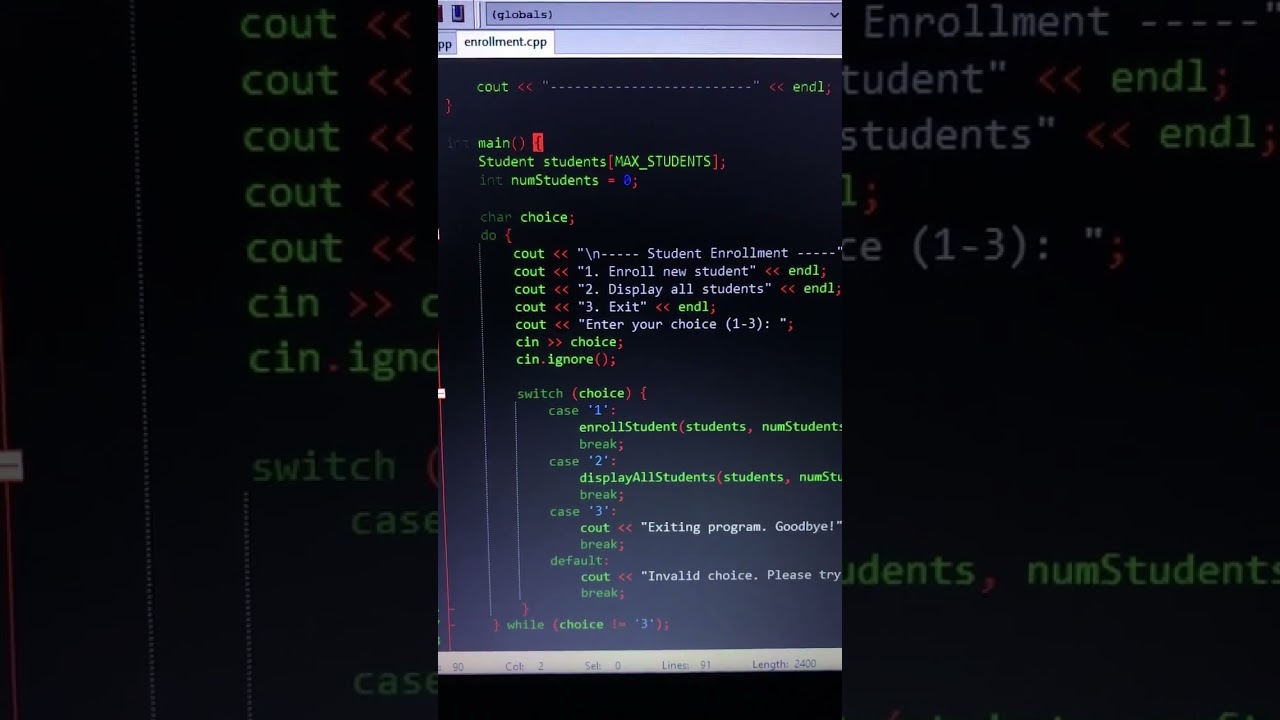 max students c++ #coding #cpp #code #codemasters #codinglife #codingninja #coderstokyo #coders