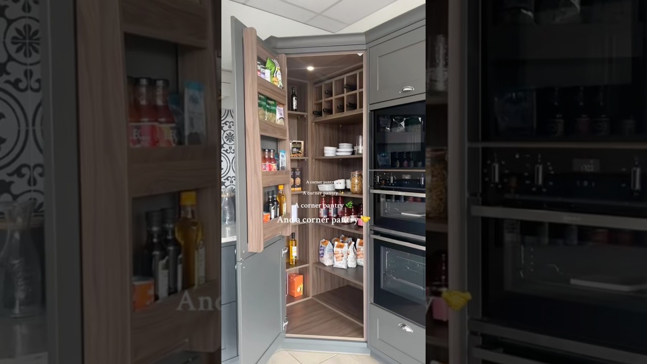 A Lansbury corner pantry cures all sadness 🫶