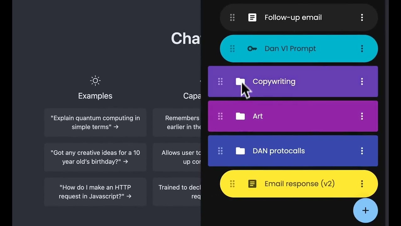 Drag and drop your AI prompts with promptbox for