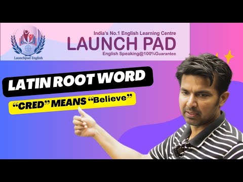 the Greek Root Word "Cred" | Launchpad English