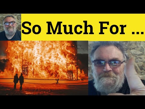 ๐ต So Much For Meaning - So Much For Defined - So Much For Examples - So Much For