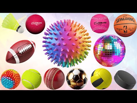 Types Of Sports balls | Types Of Balls | All Sports balls Name 🤹
