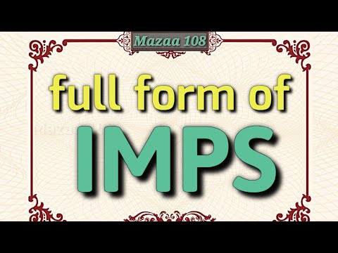 full form of IMPS | IMPS stands for | IMPS Means | Financial & Banking | Mazaa 108 | #Mazaa108
