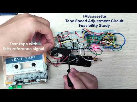Tape speed adjustment circuit, feasibility study | FABcassette