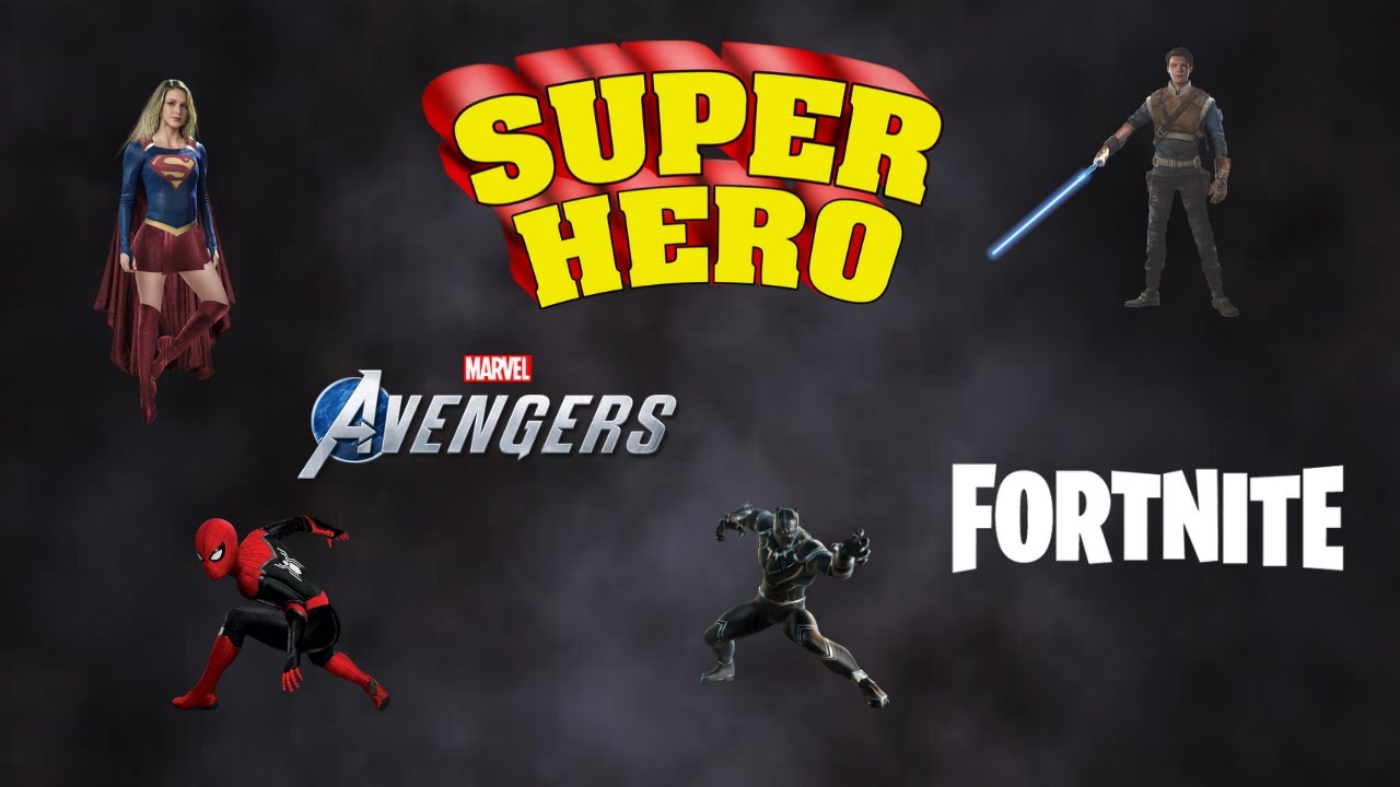 Superhero Activity - Physical Education - Star Wars, Spiderman, Black Panther, Fortnite, Avengers