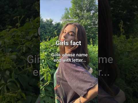 Girls whose name end with letter...❤️ #aesthetic #trending #love #youtubeshorts