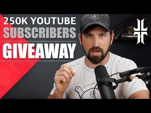 GIVEAWAY!!! 1/4 MILLION Subscribers
