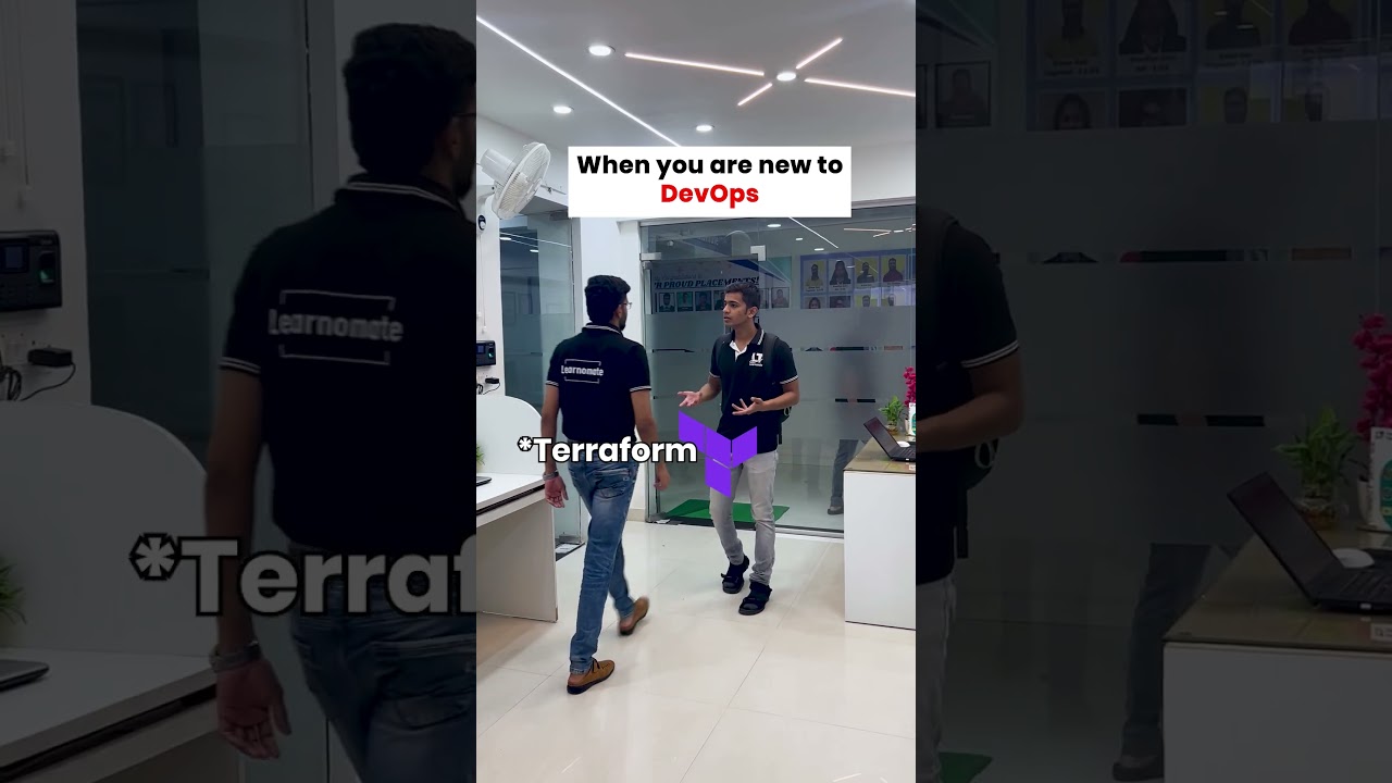 When you are new to DevOps 😜