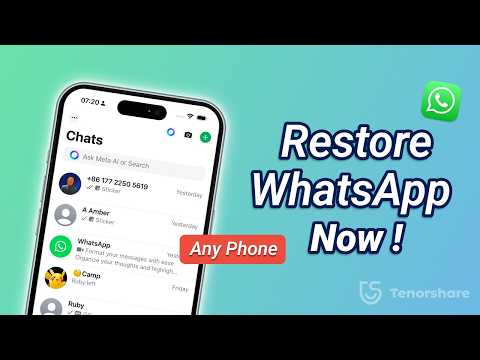 How to Restore WhatsApp Messages on New Phone: Step-by-Step Guide for Android & iPhone