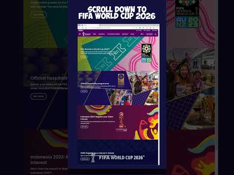 How to Get FIFA World Cup 2026™ Tickets
