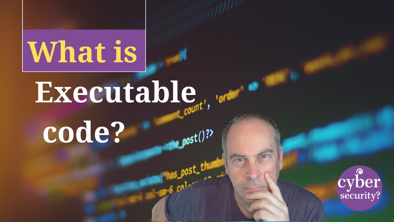 What is executable code?