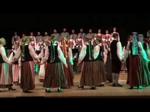 INTAKAS - Lithuanian modern folk art concert. Song and Dance Ensemble of Vilnius University