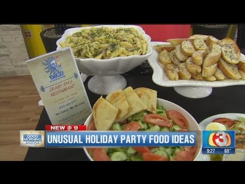 Holiday party catering from Crazy Jim's