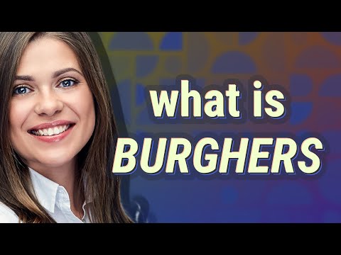 Burghers | meaning of Burghers