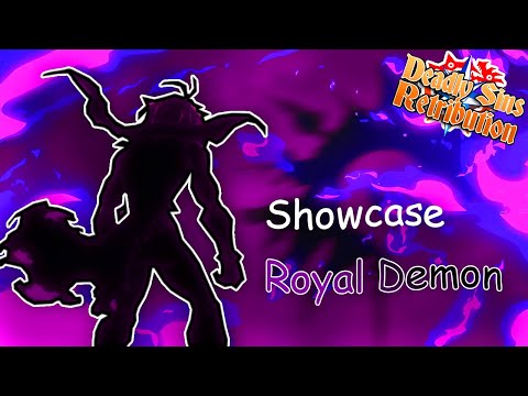 Showcase Royal Demon Race Deadly Sins Retribution