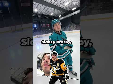 Skating a lap with Macklin Celebrini of the San Jose Sharks