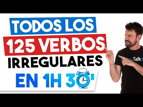😲 DOMINA EL INGLÉS con 250 Frases de los 125 VERBOS IRREGULARES en INGLÉS / Habla INGLÉS en 90 min.