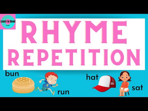 Rhyming Words for Early Learners: Enhancing Phonological Awareness / Rhyme Repetition / Rhyming