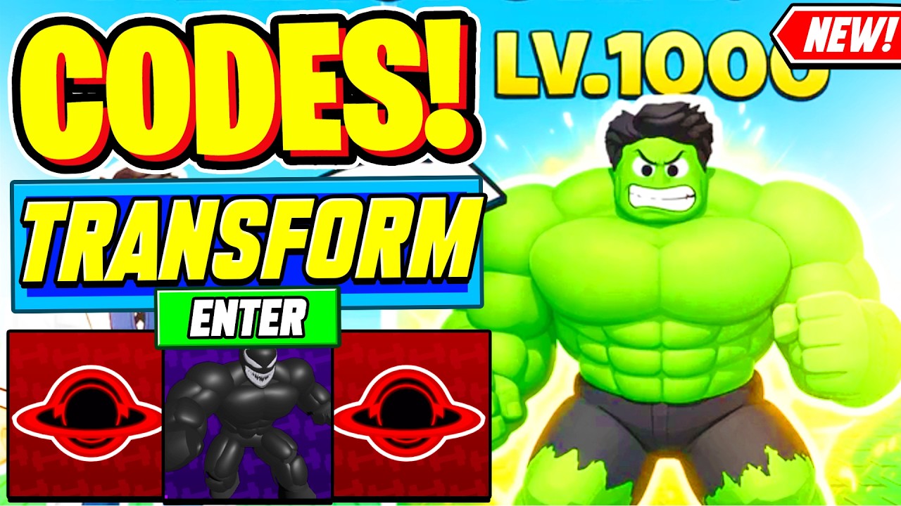 ⚠️New⚠️ ALL WORKING CODES For Muscle Transform Simulator 2026 - Roblox Muscle Transform Sim Codes