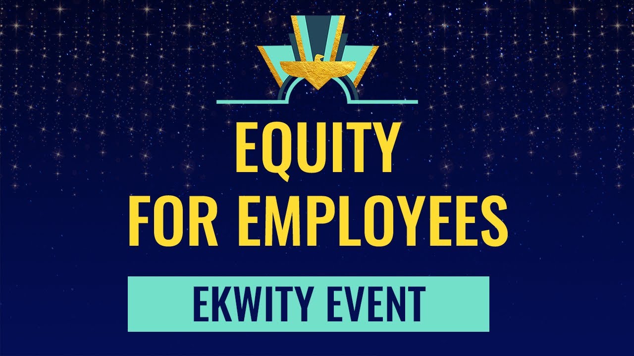 Equity for employees💰