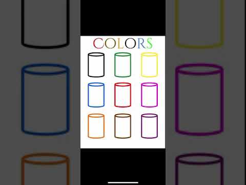 Colors printables with me, interactive learning activity homeschool, DTT activity Busy book.