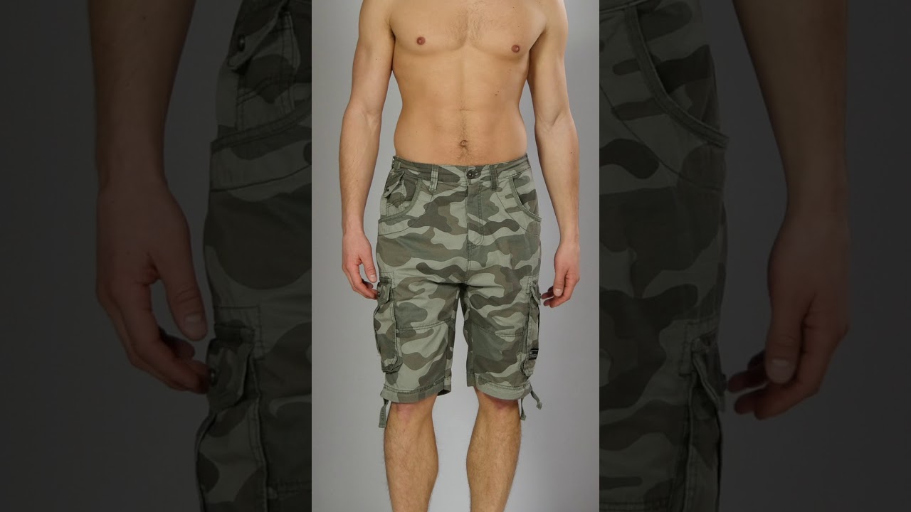 Ace - Crosshatch Jimster Cargo Shorts #Ace #mens #ontrend