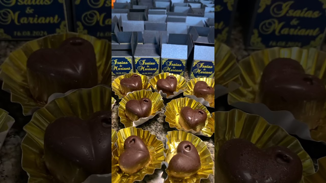 Idea de Regalos para Invitados a tu Boda!! Chocolates en cajitas