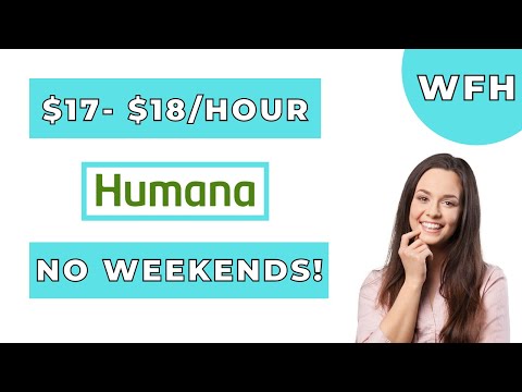 *NOW HIRING!* $17-$18 HOURLY Work-From-Home Jobs! | Humana Healthcare | NO WEEKENDS!