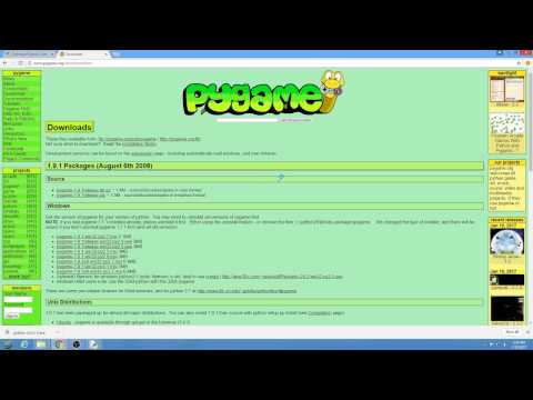 How to install Python 3.6 and Pygame