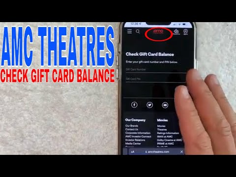 ✅  How To Check AMC Theatres Gift Card Balance 🔴