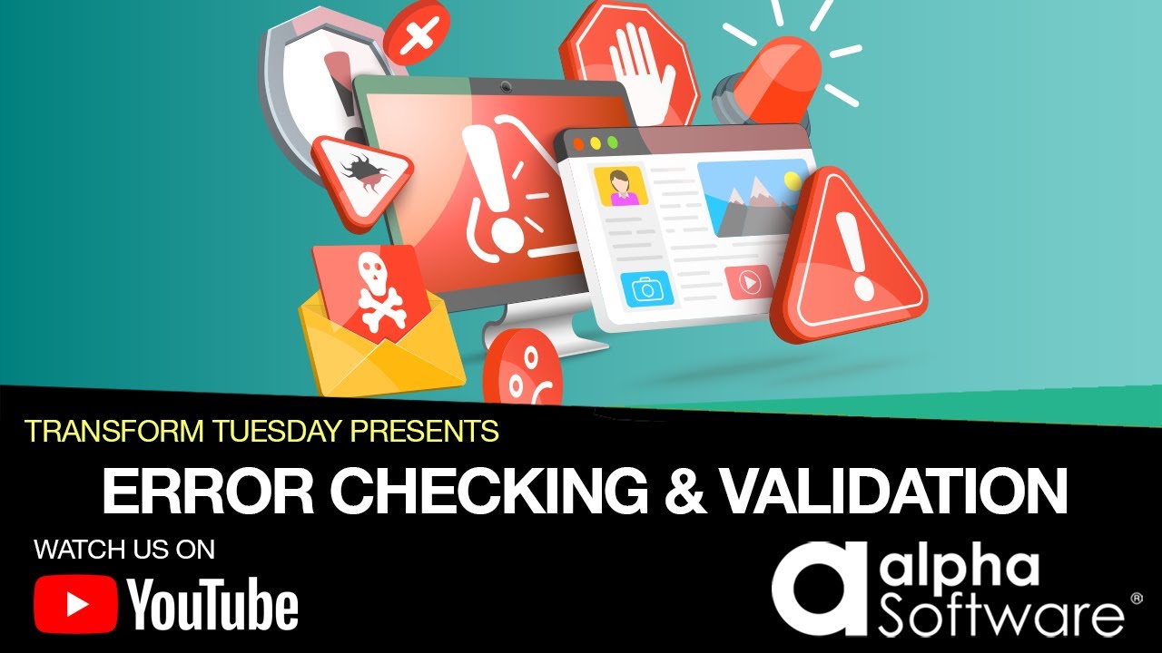 Error Checking and Validation
