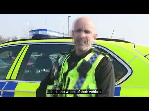 Sergeant Johnson explains changes to law - using mobile phone while driving