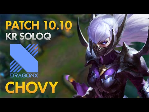 DragonX Chovy - Mid Lane: Irelia vs Sylas - KDA 18/5/7