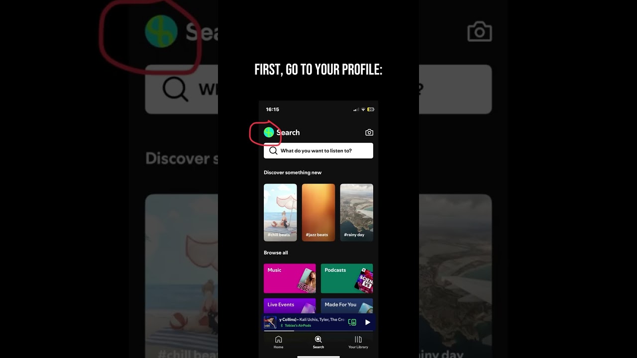 How to make transitions on Spotify! #shorts #tips #spotify