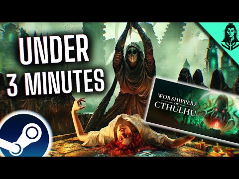 WORSHIPPERS OF CTHULHU But I Don't Waste Your Time ► Dark Colony Sim (Features + First Impressions)