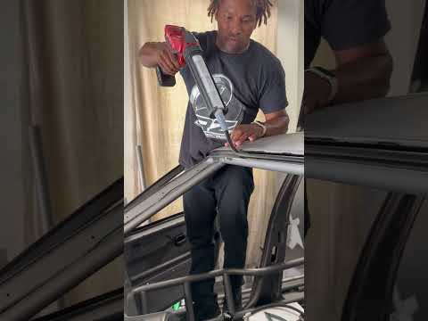How to do BMW windshield replacement #autoglass