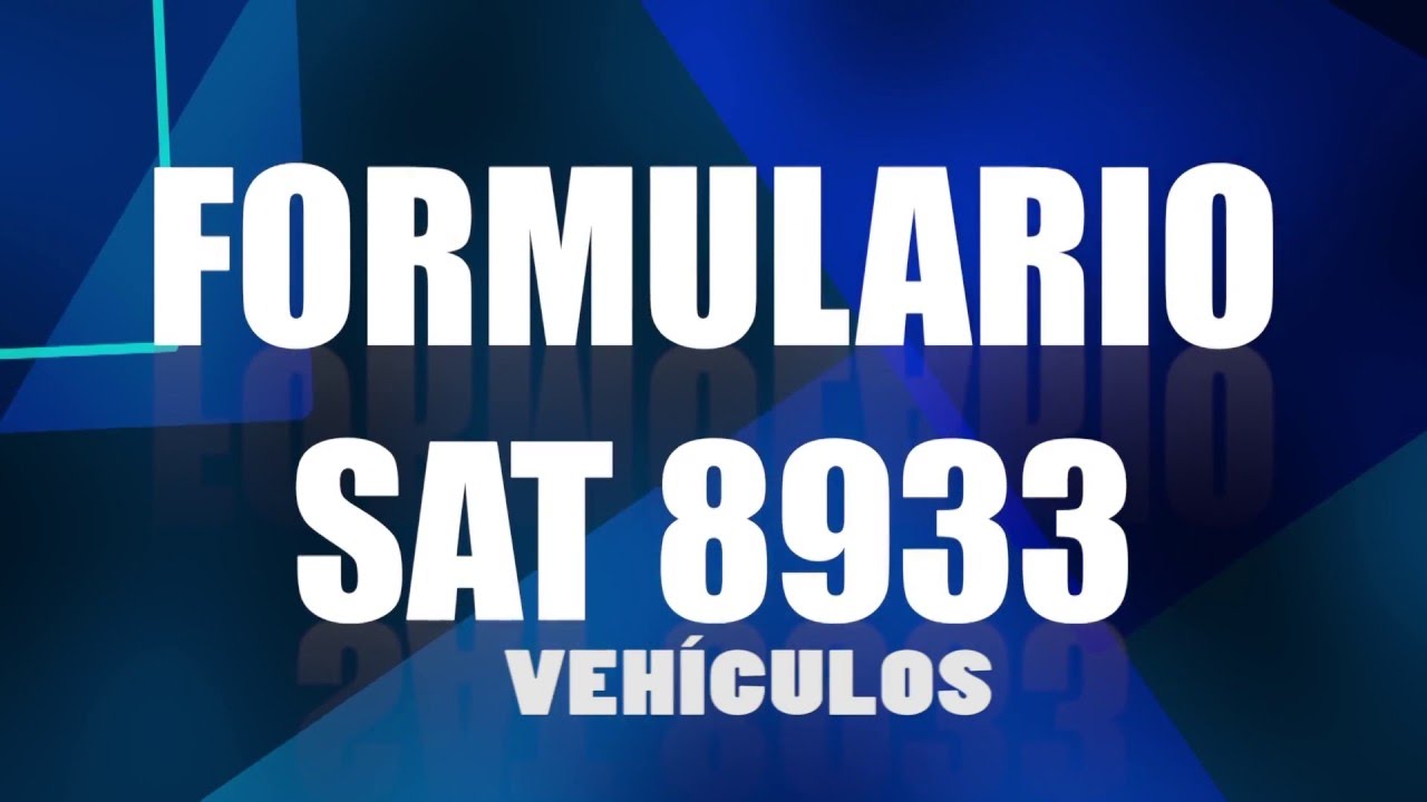 New form in Declaraguate / Vehicles