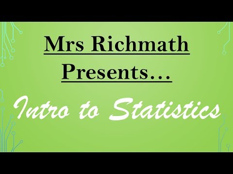 Year 7 Introduction to Statistics