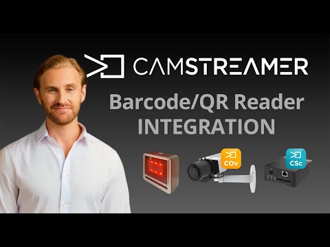 Integration of USB Barcode/QR Reader via Axis D3110 and Axis Network Camera