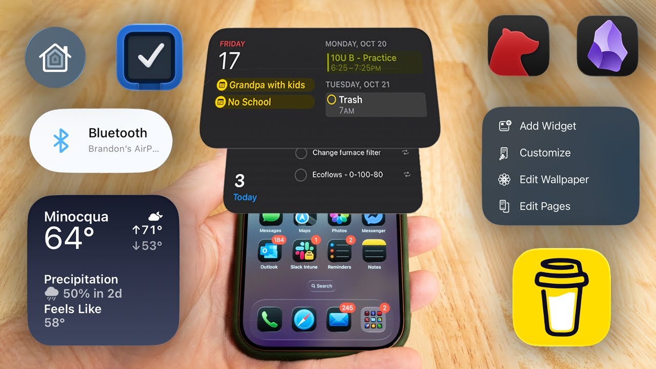 The Ultra Simple, Yet Productive iPhone Home Screen Setup