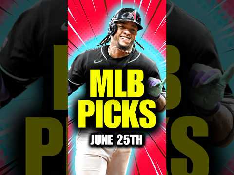 MLB Picks Today (FREE Home Run Bet 6/25/25) | Best MLB Player Prop Bets, Picks & Predictions
