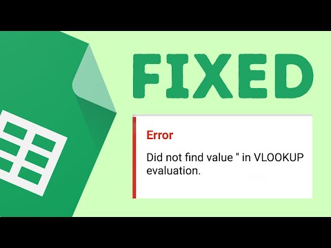 VLOOKUP Errors in Google Sheets - 7 EASY Fixes