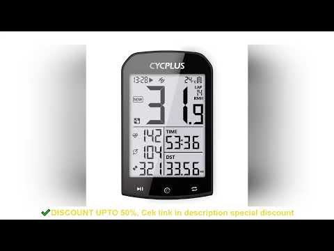 DEAL CYCPLUS M1 GPS Bicycle Computer Cycling Speedometer Bluetooth 5.0 ANT+ Ciclismo Speed Meter for